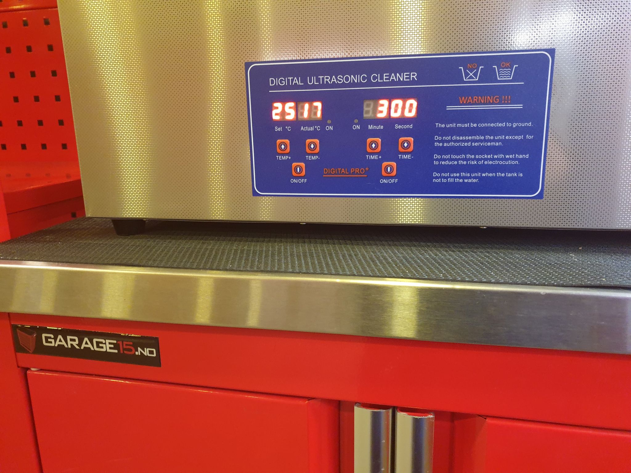 Ultralyd vasker 30 liter - Garage 15